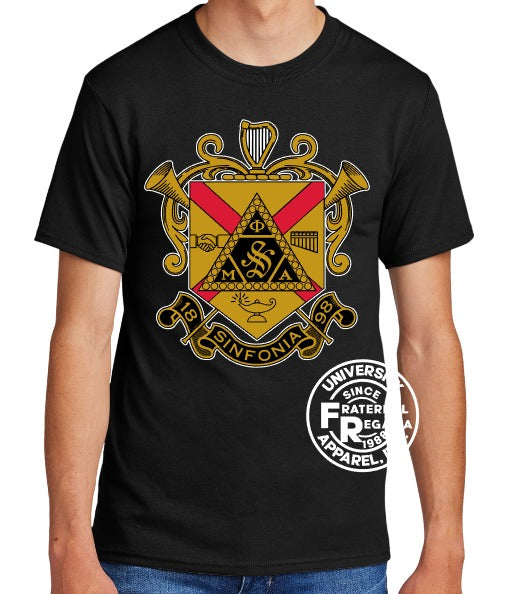 Phi Mu Alpha Crest Tee – Fraternal Regalia
